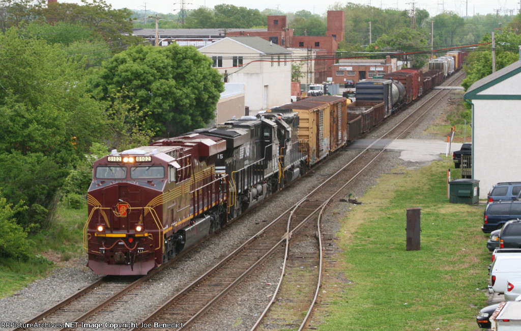 PRR heritage 8102 on 39G